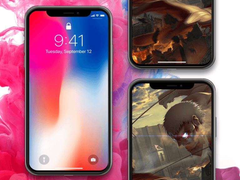 iPhone X Realistic Screen Mockup - Free Sketch Resource | Sketch Elements