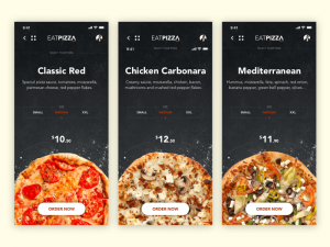 Pizza Order Concept - Free Sketch Resource | Sketch Elements