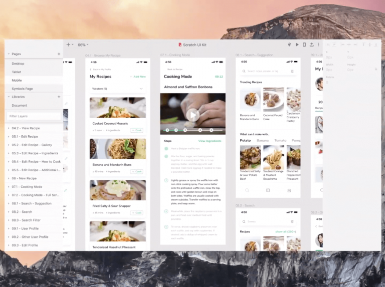 Scratch UI Kit - Free Sketch Resource | Sketch Elements