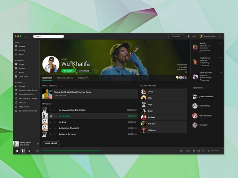 Spotify App Design - Free Sketch Resource | Sketch Elements Spotify App Design - Free Sketch Resource | Sketch Elements