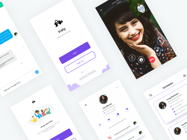 Messenger UI Kit - Free Sketch Resource | Sketch Elements