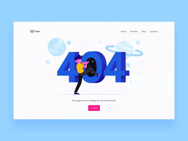 404 Page Illustrations - Free Sketch Resource | Sketch Elements