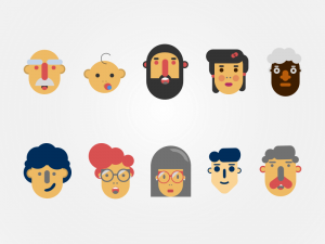 Avatar Illustrations - Free Sketch Resource | Sketch Elements