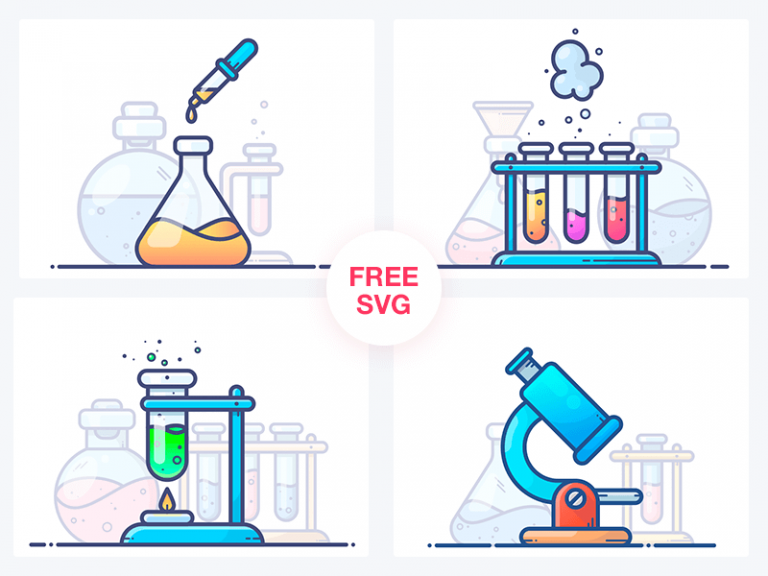 Chemistry Illustrations - Free Sketch Resource | Sketch Elements