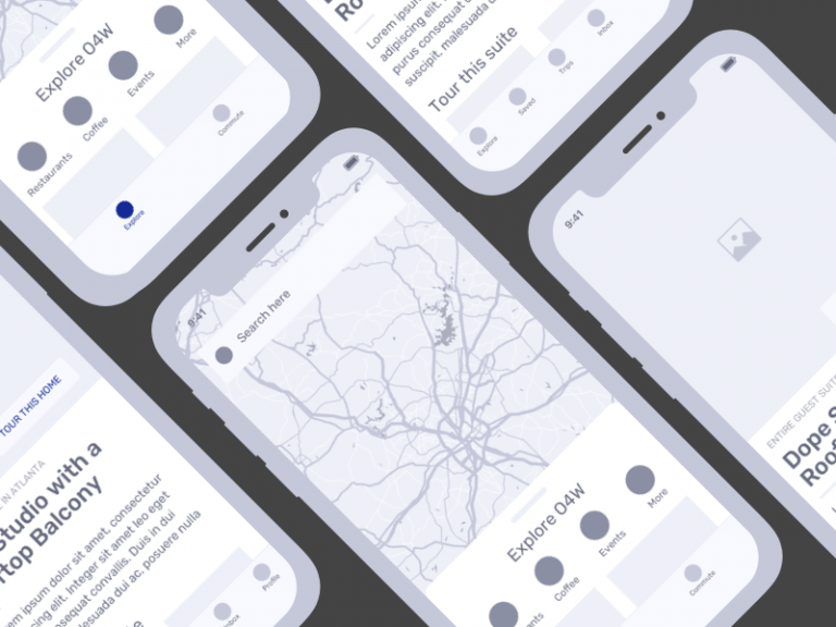 Ios Wireframe Mobile Ui Kit Free Sketch Resource Sketch Elements