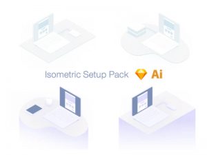 Isometric Setup Pack - Free Sketch Resource | Sketch Elements