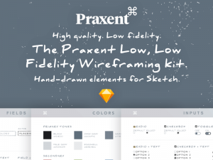 Low Fidelity Wireframing UI Kit - Free Sketch Resource | Sketch Elements