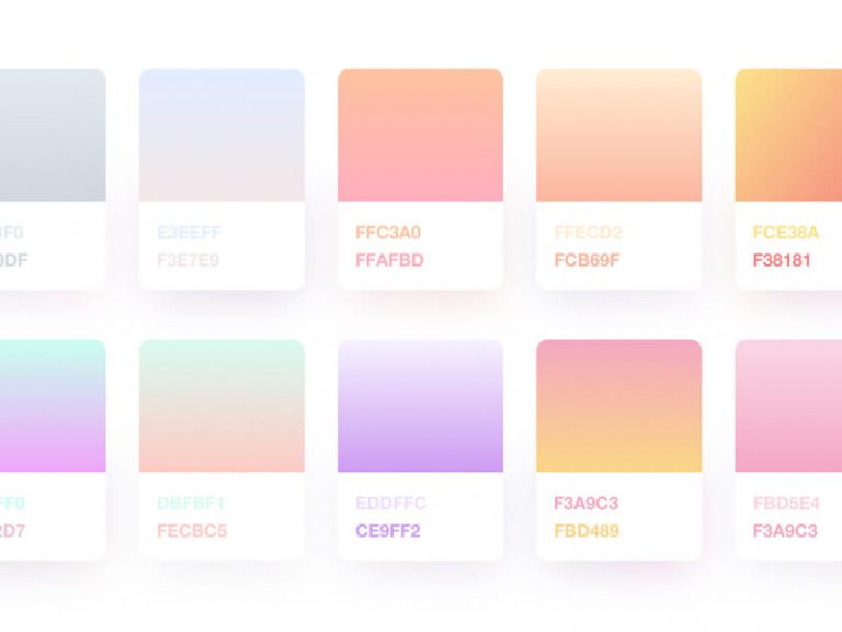 Pastel Gradients - Free Sketch Resource | Sketch Elements