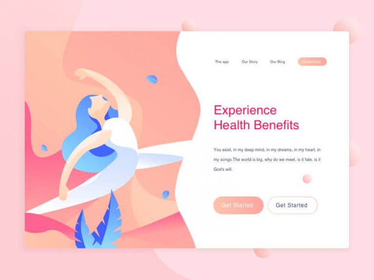 Pink Girl Login - Free Sketch Resource | Sketch Elements