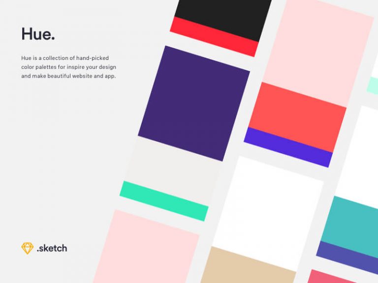 Website and App Color Palettes - Free Sketch Resource | Sketch Elements
