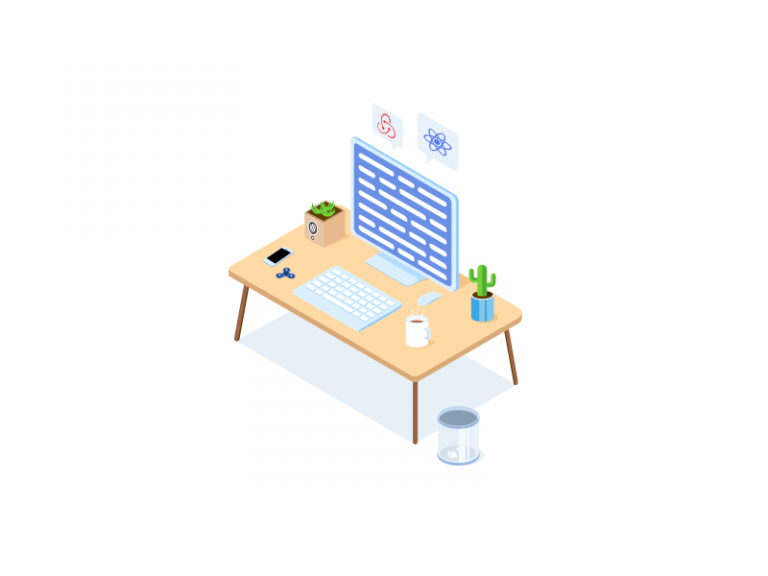 Workspace Illustration - Free Sketch Resource | Sketch Elements