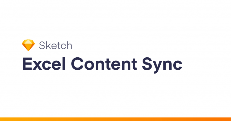 Sketch Excel Content Sync Plugin | Sketch Elements