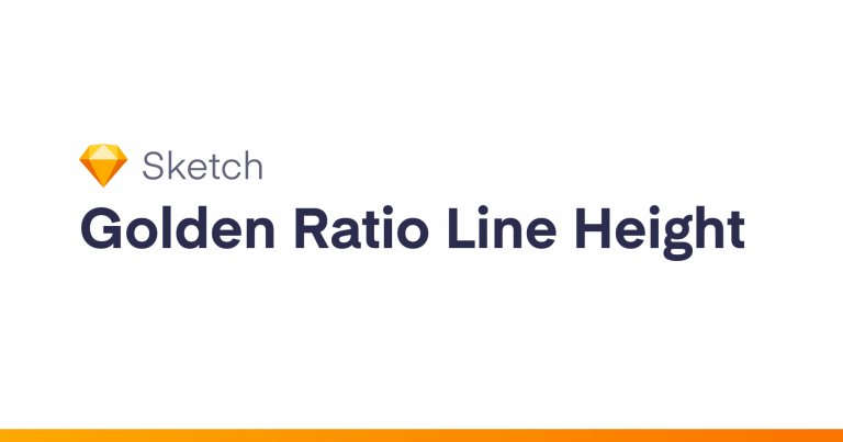 Golden Ratio Line Height Sketch Plugin | Sketch Elements