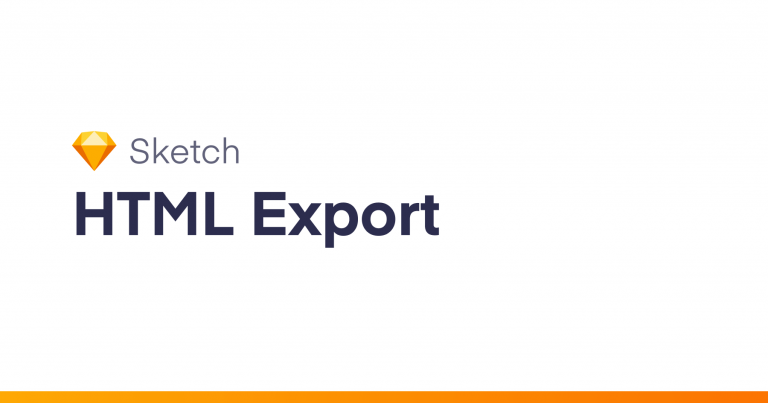 Sketch HTML Export Plugin | Sketch Elements
