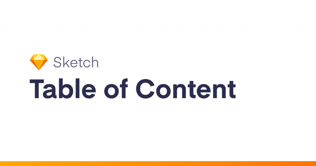 Table of Content Sketch Plugin | Sketch Elements