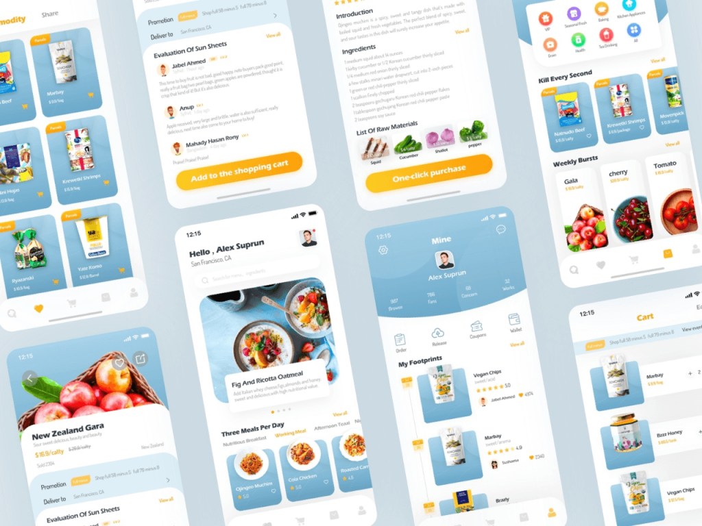 Circle of Dining App - Free Sketch Resource | Sketch Elements