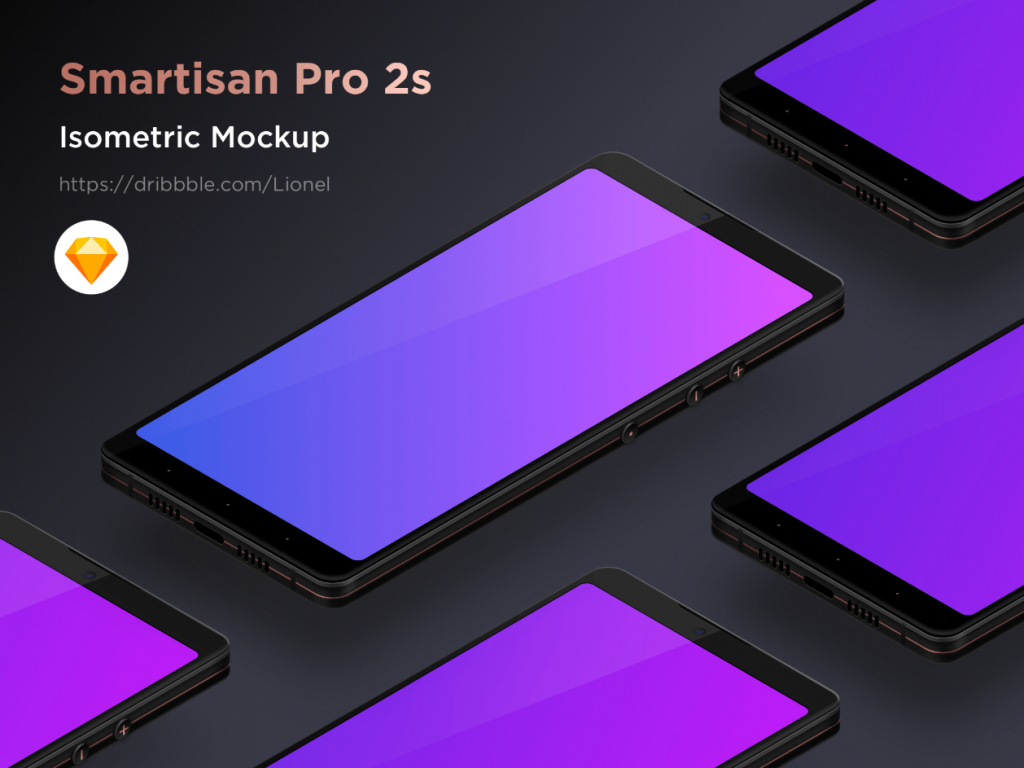 Smartisan Pro 2S Mockup - Free Sketch Resource | Sketch Elements
