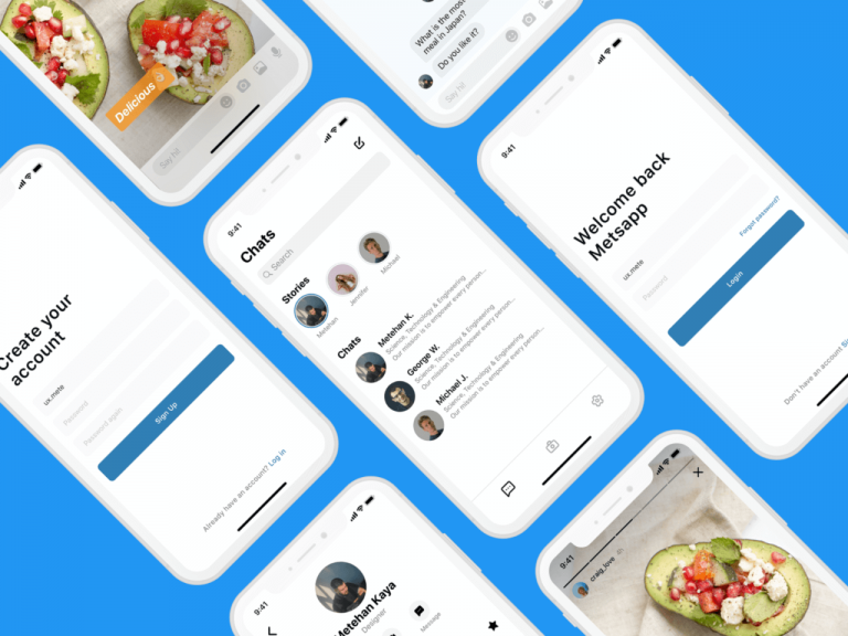 Messaging App - Free Sketch Resource | Sketch Elements