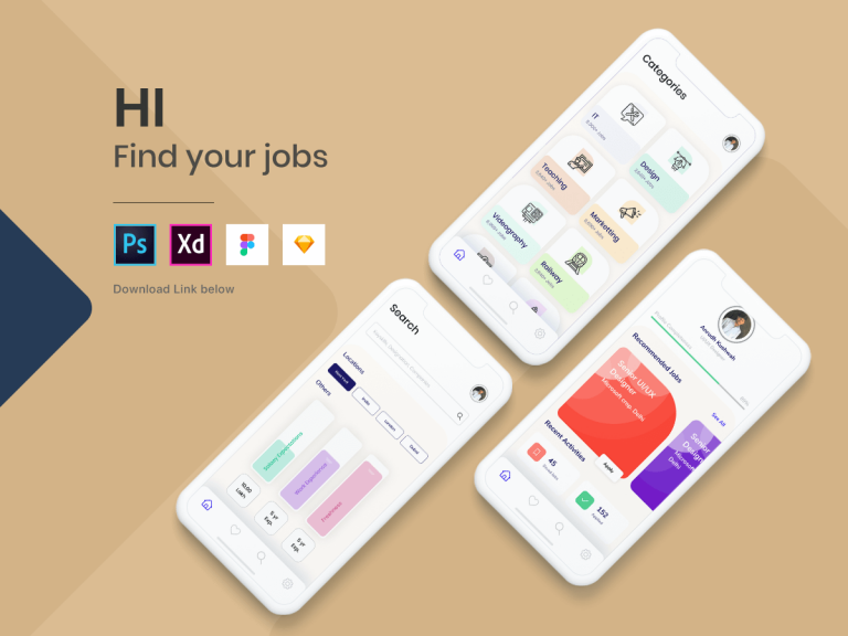 Find Your Job - Free Sketch Resource | Sketch Elements