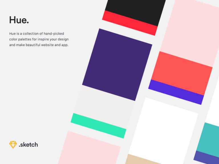 Hue Color Palettes - Free Sketch Resource | Sketch Elements