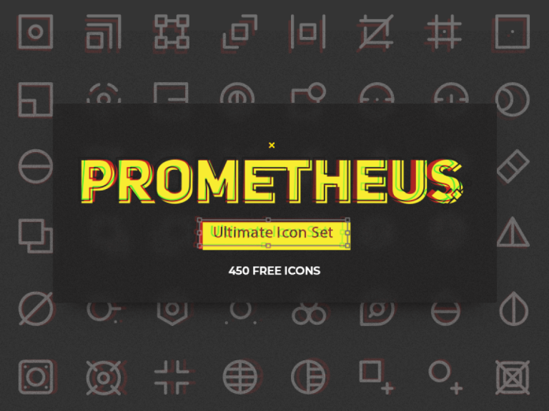 Prometheus Icon Set - Free Sketch Resource | Sketch Elements