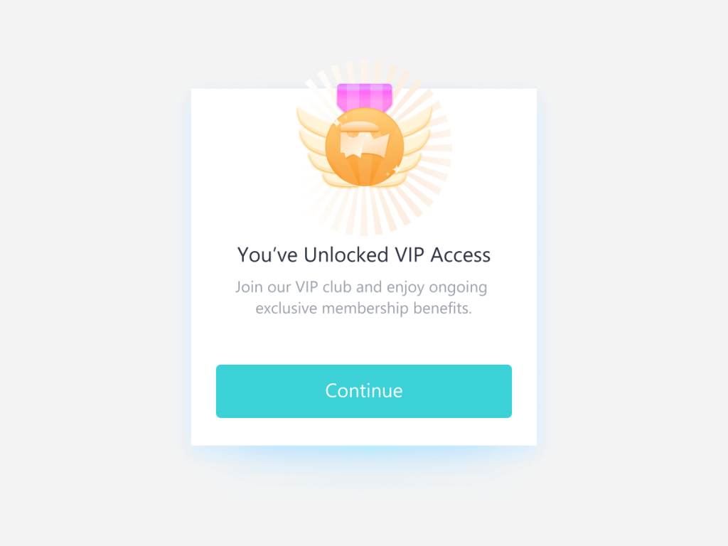 VIP Membership Modal - Free Sketch Resource | Sketch Elements