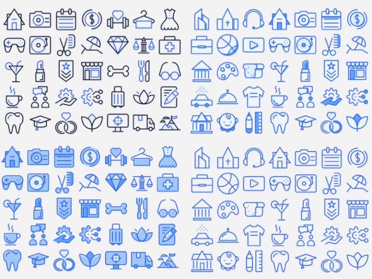Standard Duotone Icons - Free Sketch Resource | Sketch Elements
