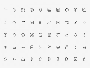 Developer Icon Set (+50) - Free Sketch Resource | Sketch Elements